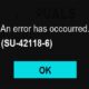 PS4 Error Code (SU-42118-6) | Fixed by Experts - PS4 Storage