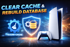 What does clear cache and rebuild database do on PS5? - PS4 Storage